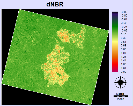 Measuring the Burn Severity of the 2018 California Carr Wildfire – [Geo ...